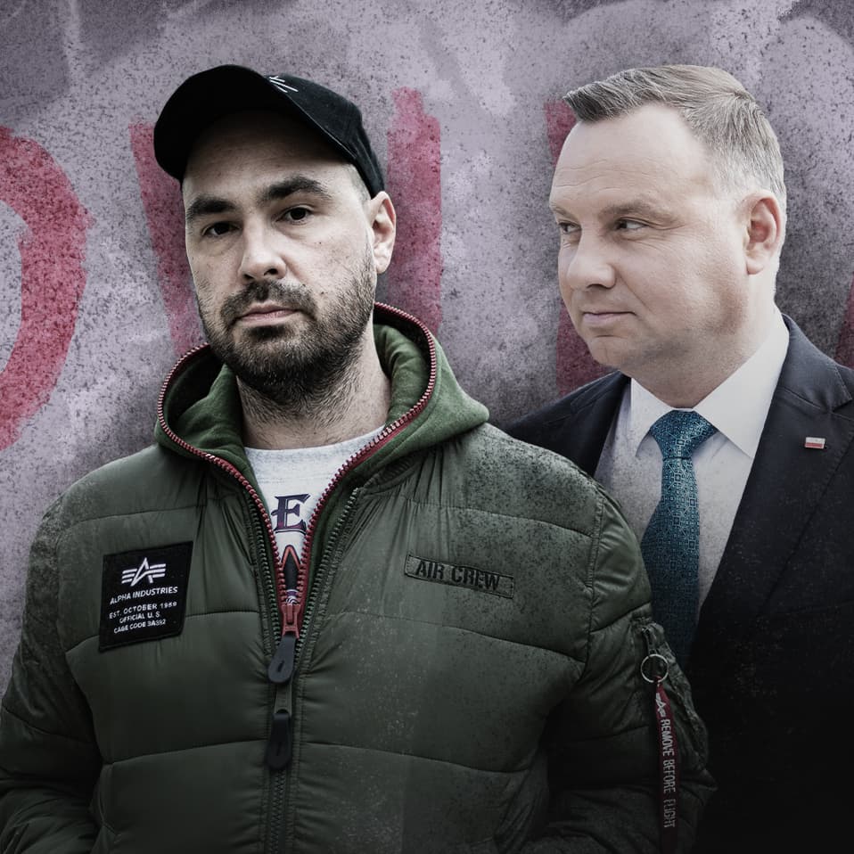 Czy "debil" znieważa prezydenta? Nie znieważył "dureń" i "d*pa" OKO ...