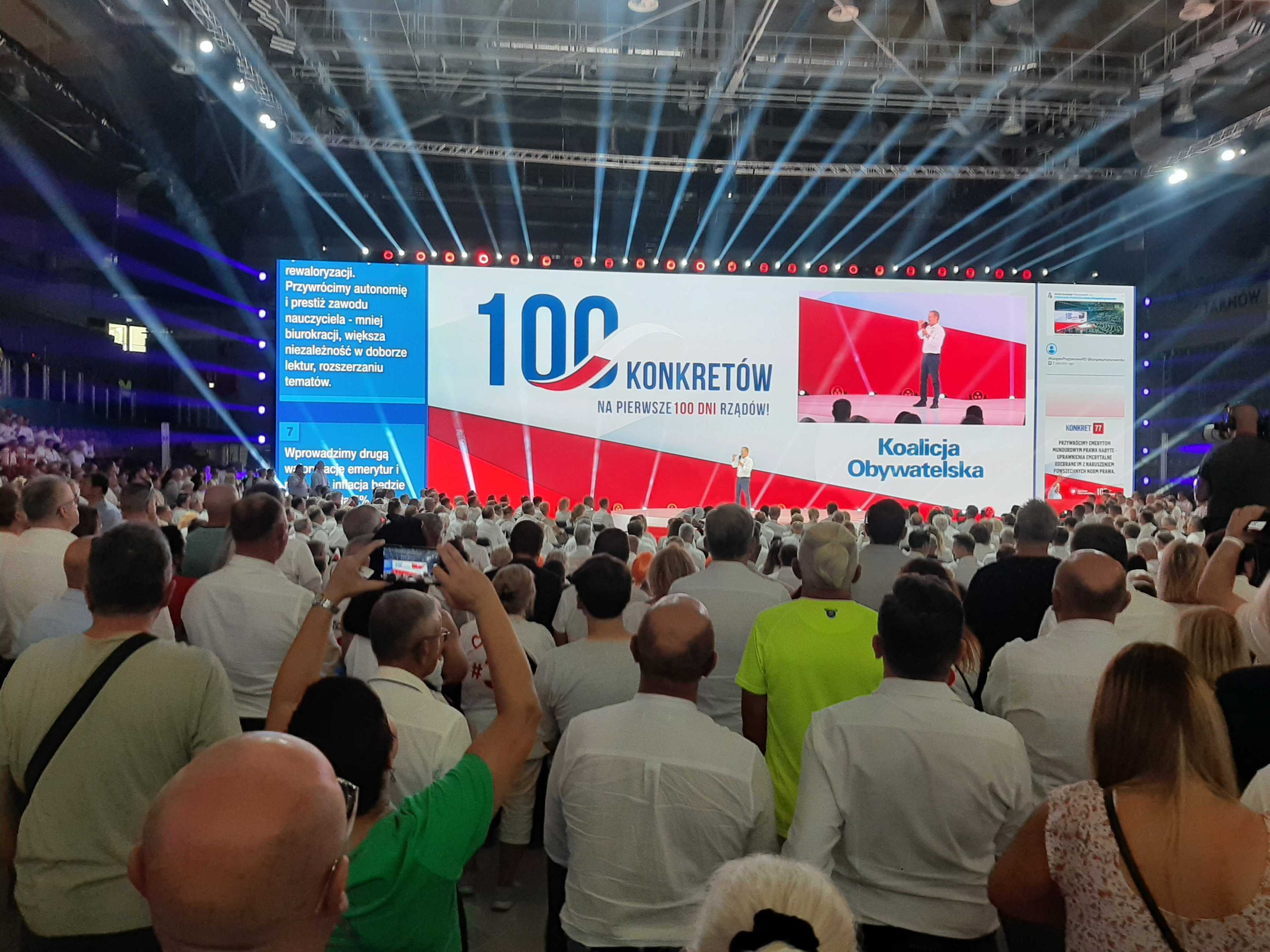 Inflacja postulatów czy test na najlepsze wyborcze hasła? Konwencja KO ...